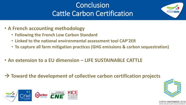 Cop 24 methodologie certification carbone | PPT