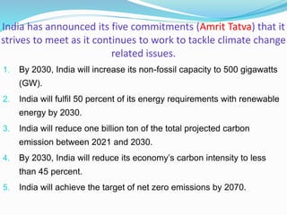 Cop26 by india | PPTX