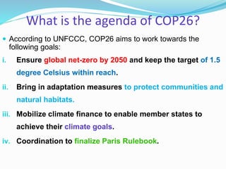 Cop26 by india | PPTX