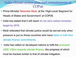 Cop26 by india | PPTX
