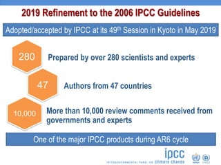 Overview of IPCC TFI work in AR6 cycle and towards AR7 cycle | PPT