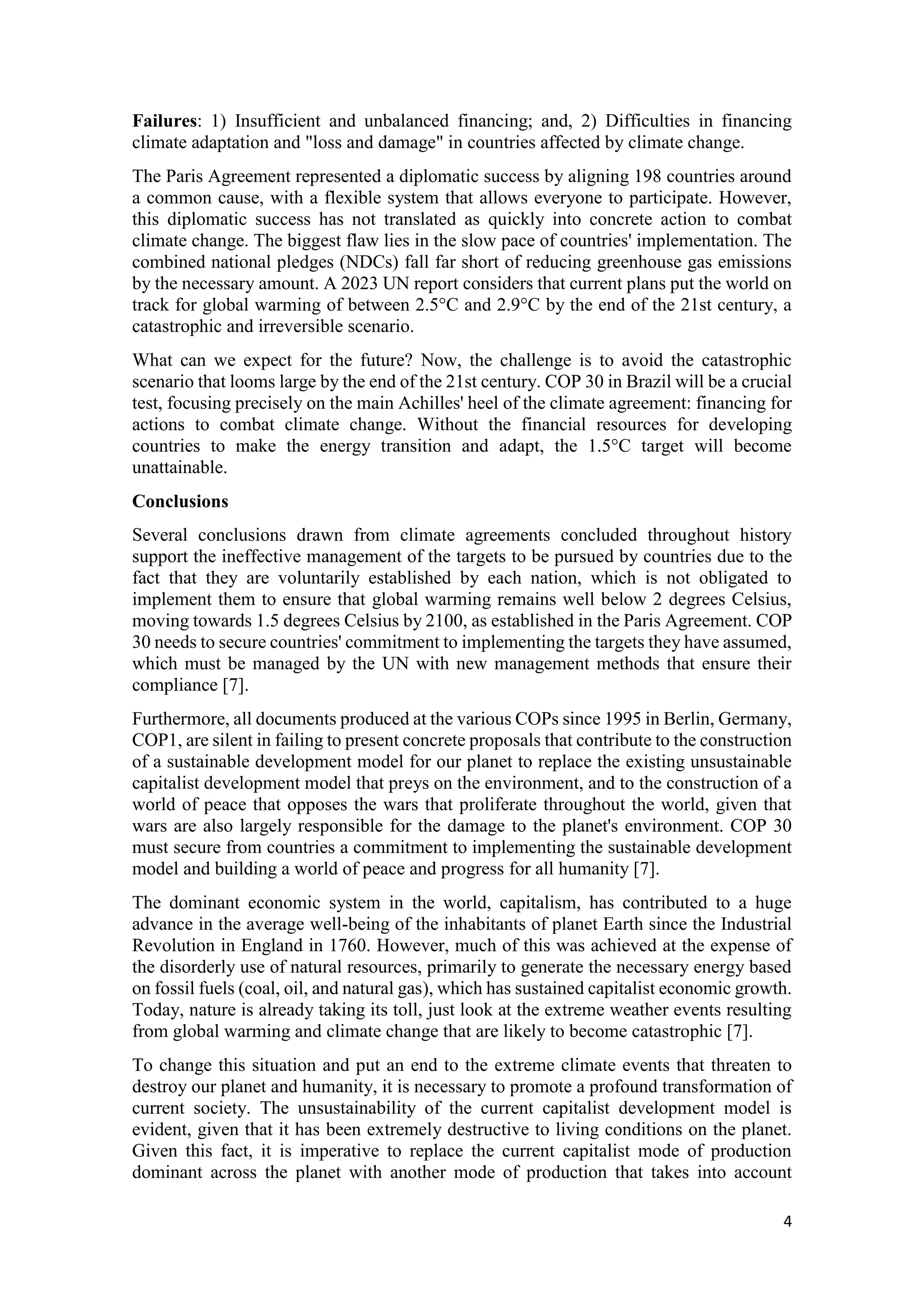 COP 30 AND THE FUTURE OF CLIMATE ON PLANET EARTH.pdf