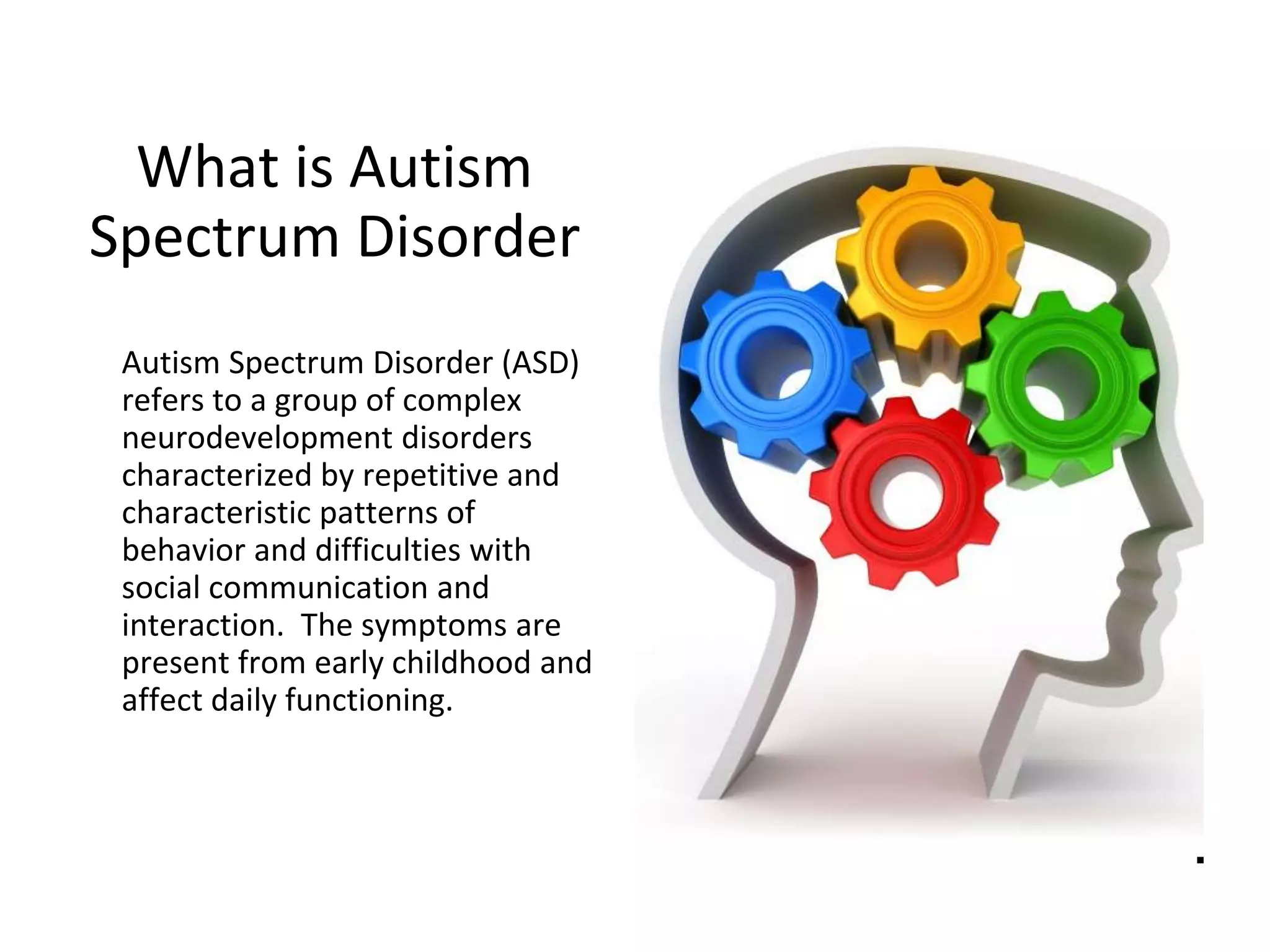 Autism Spectrum Disorder: Its Affects on African Americans and the ...