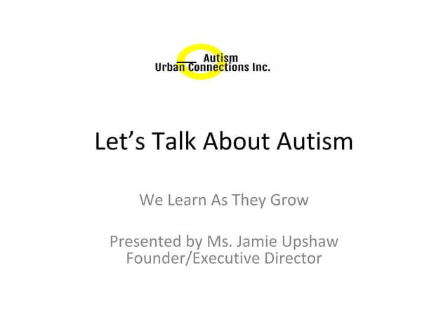 Autism Spectrum Disorder: Its Affects on African Americans and the ...