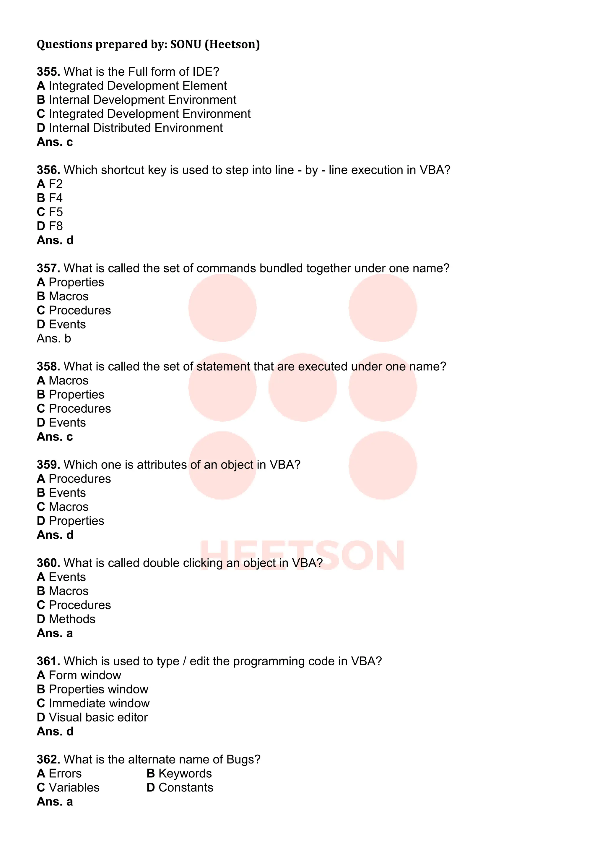 Bharat Skills COPA Question Bank with Answers | PDF