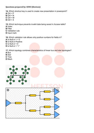 Bharat Skills COPA Question Bank with Answers | PDF