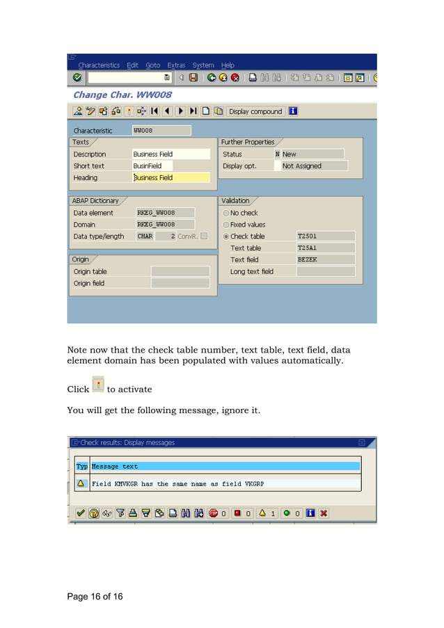 Copa configuration | PDF