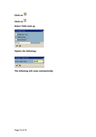Copa configuration | PDF