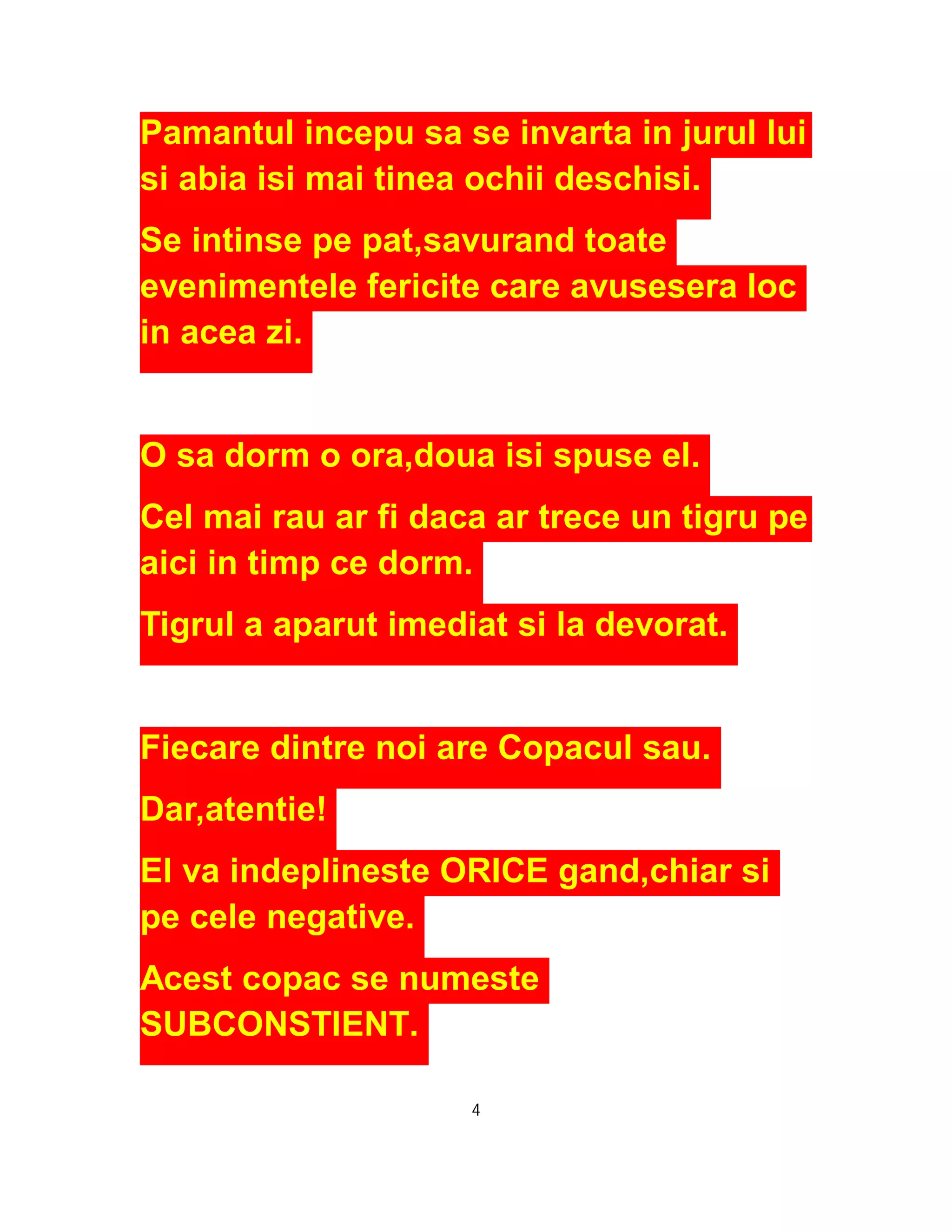 Copacul implinirii tuturor dorintelor | PDF