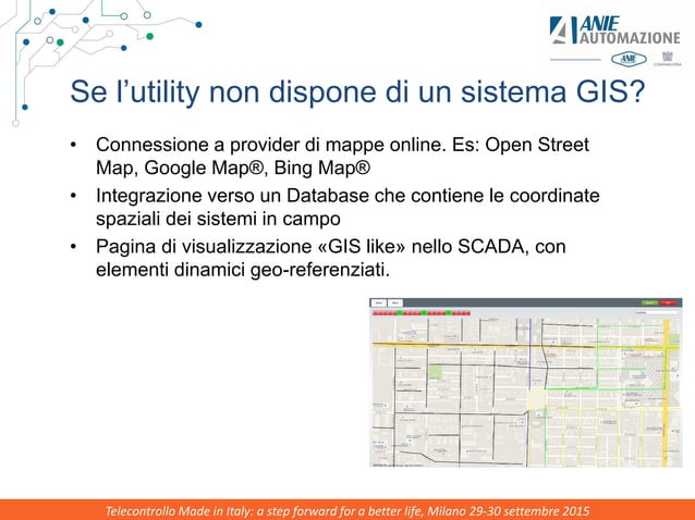 Un ponte per collegare SCADA e GIS. | PDF | Computing | Technology & Computing