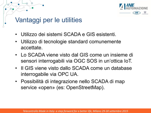 Un ponte per collegare SCADA e GIS. | PDF | Computing | Technology & Computing