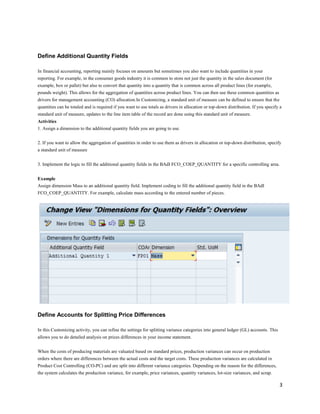 Copa in sap simple finance | PDF