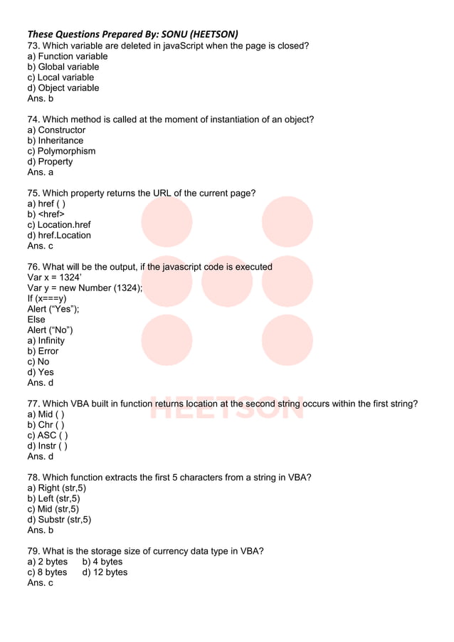 NIMI COPA Question Bank Mock Test App MCQ | PDF