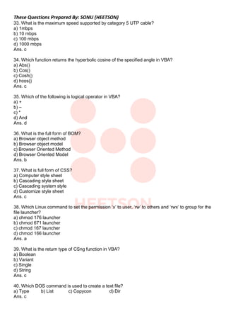 NIMI COPA Question Bank Mock Test App MCQ | PDF