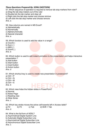 NIMI COPA Question Bank Mock Test App MCQ | PDF