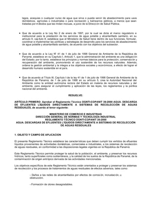Copanit 39 2000-descarga a sistemas de alcantarillados (1) | PDF
