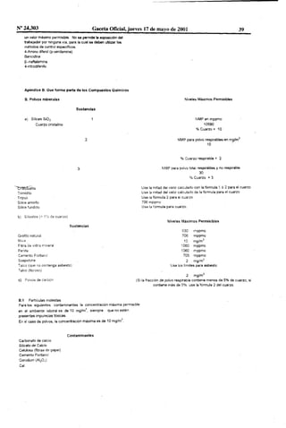 Copanit 43 2001sobresustanciasquimicas | PDF