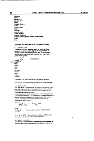Copanit 43 2001sobresustanciasquimicas | PDF
