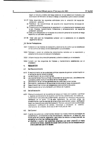 Copanit 43 2001sobresustanciasquimicas | PDF