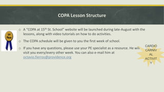 COPA Peer-Coach Teaching Model Orientation | PPT