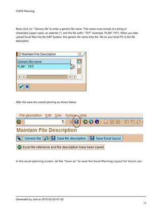 Copa planning star3 | PDF