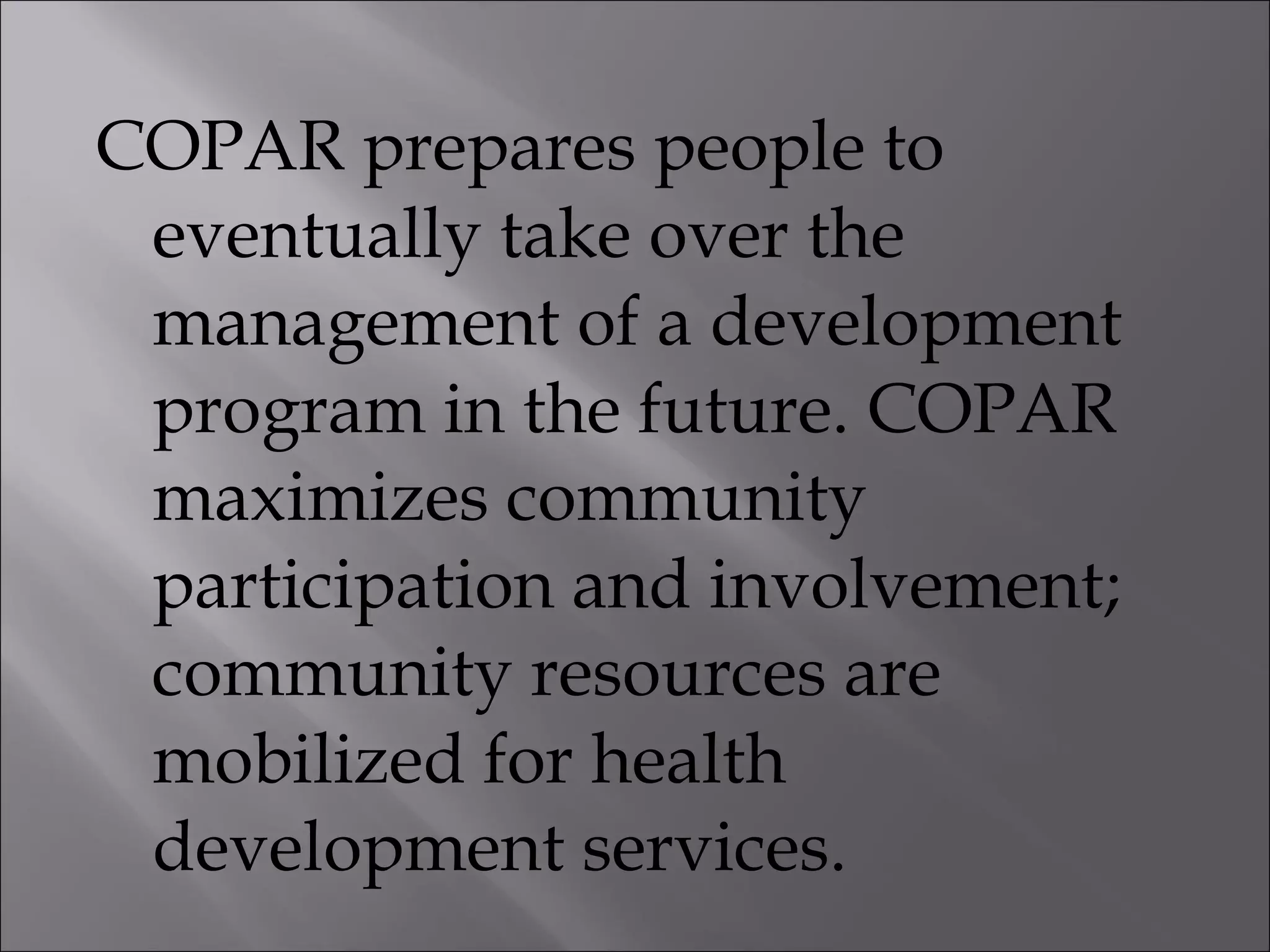 Copar | PPT