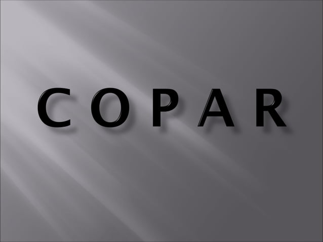 Copar | PPT