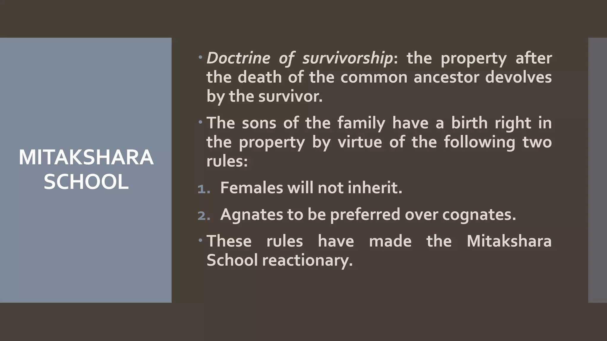 Coparcenary in Hindu Law | PPTX