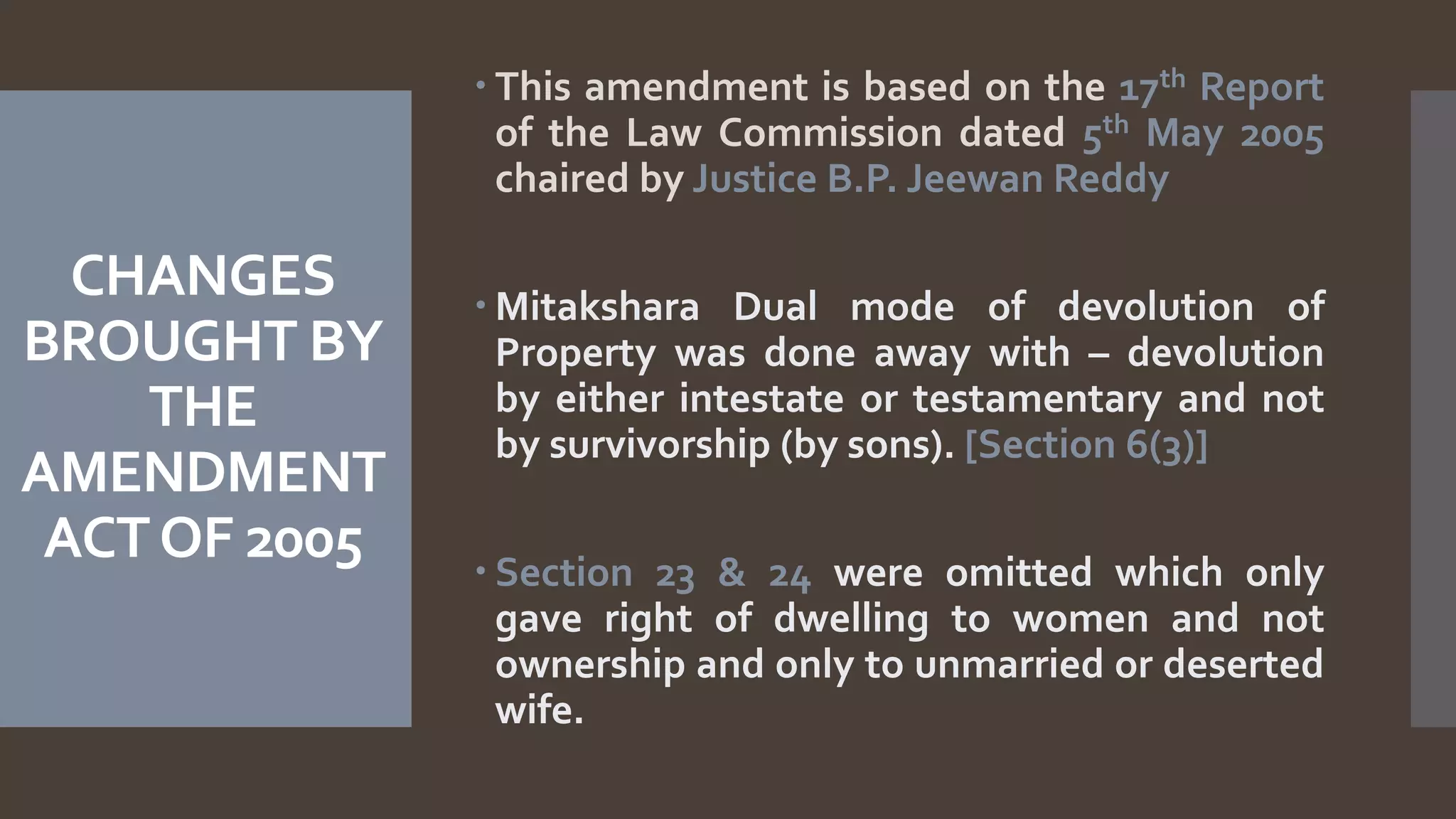 Coparcenary in Hindu Law | PPTX