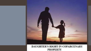 Coparcenary in Hindu Law | PPTX