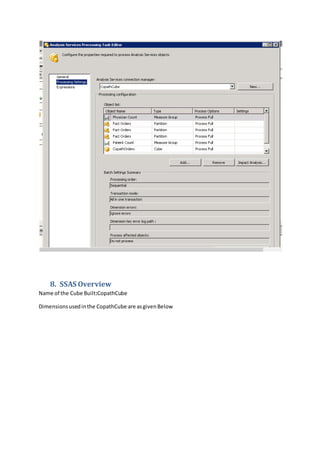 SSAS Copath ETL Document | PDF | Free Download
