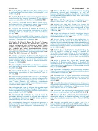 Chronic Overlapping Pain Conditions | PDF