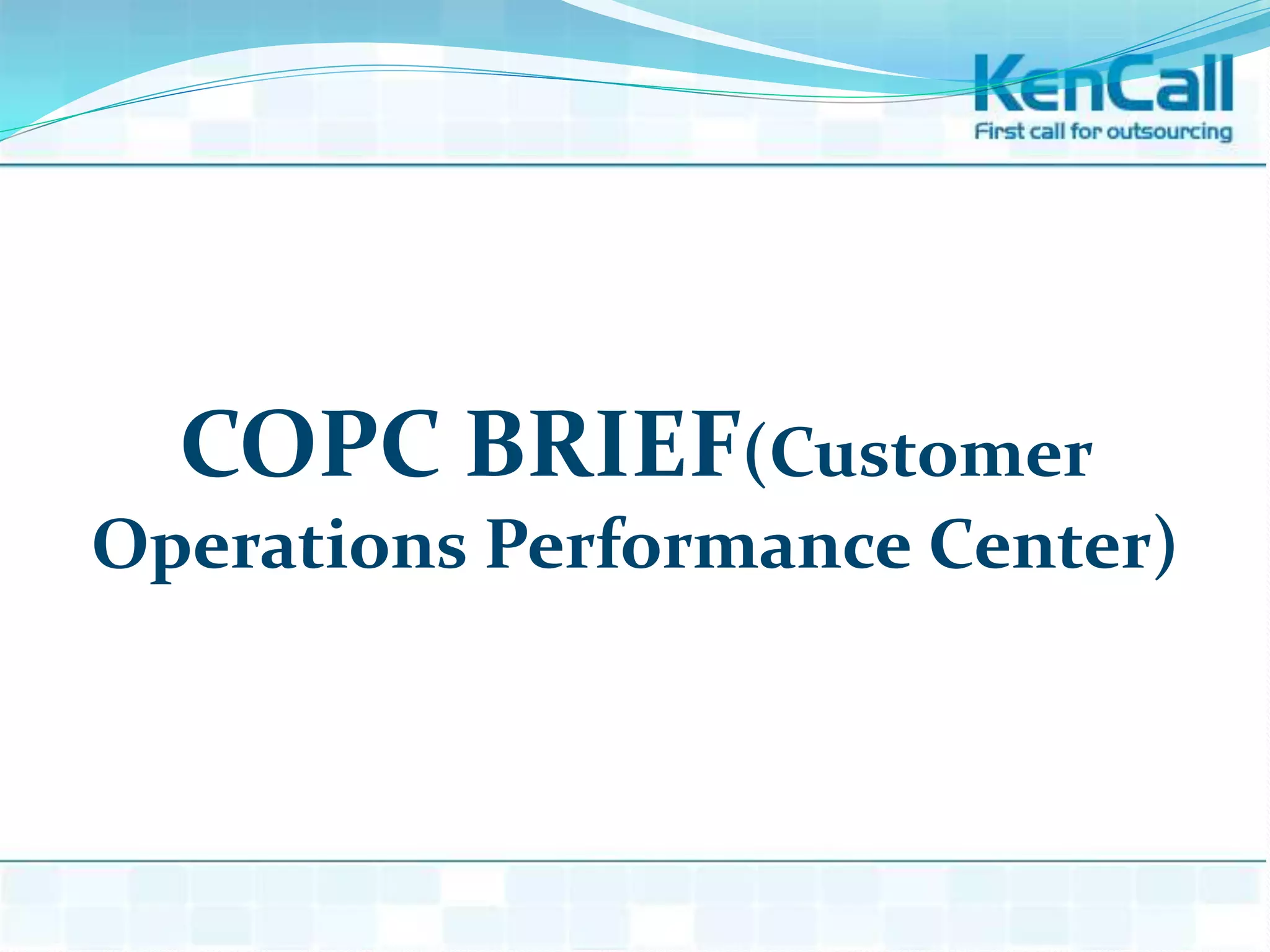 Copc brief | PPTX