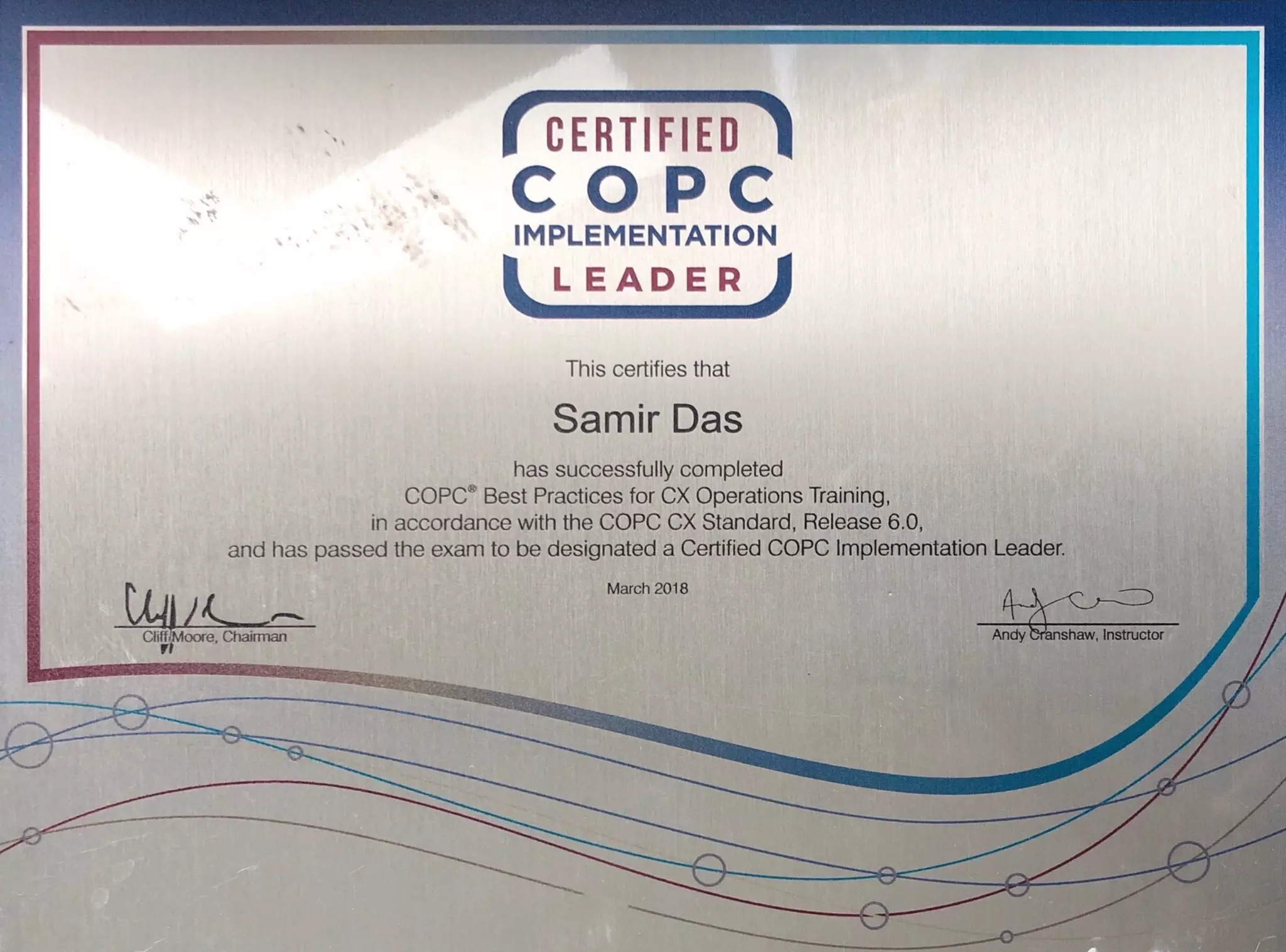 COPC Certificate | PDF