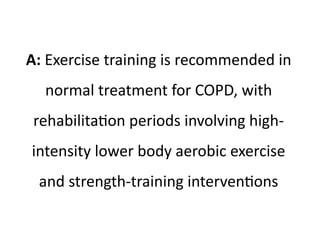 What Is COPD? Summary, Exercise & Guidelines | PPT