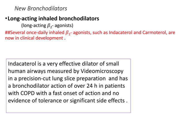 Pharmacotherapy of Chronic Obstructive Pulmonary Disease (COPD) | PPTX