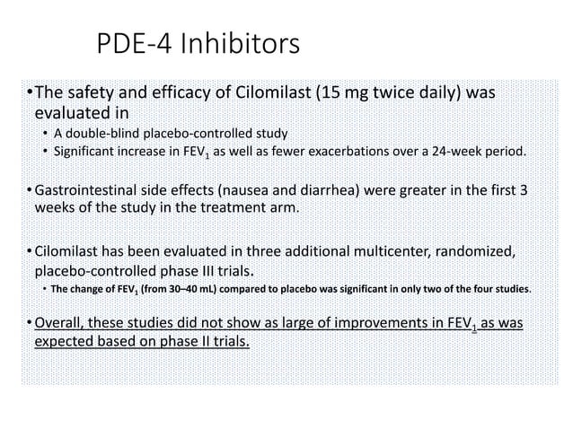 Pharmacotherapy of Chronic Obstructive Pulmonary Disease (COPD) | PPTX