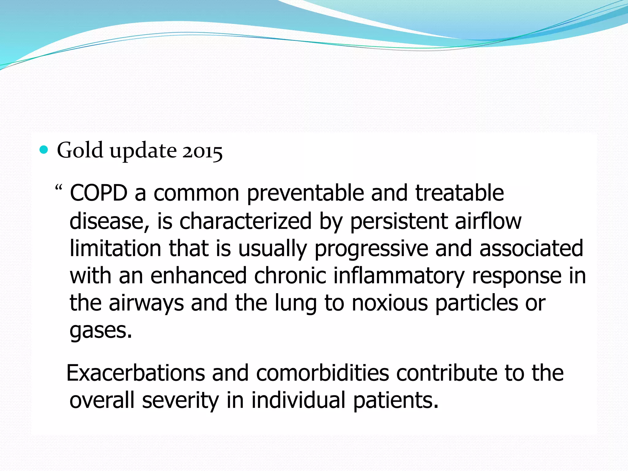 COPD systemic effects and comorbidities | PPTX
