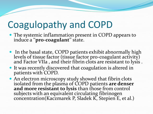 COPD systemic effects and comorbidities | PPT