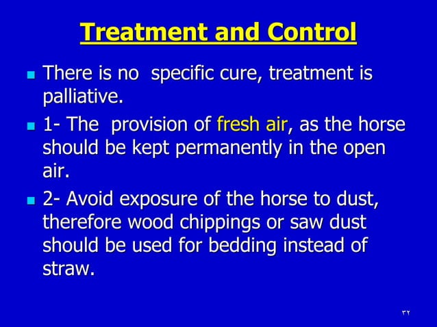 chronic obstructive pulmonary disease in equine | PPT