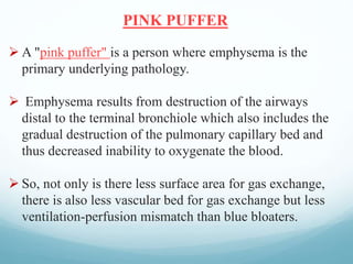 Copd and anaesthetic management | PPTX