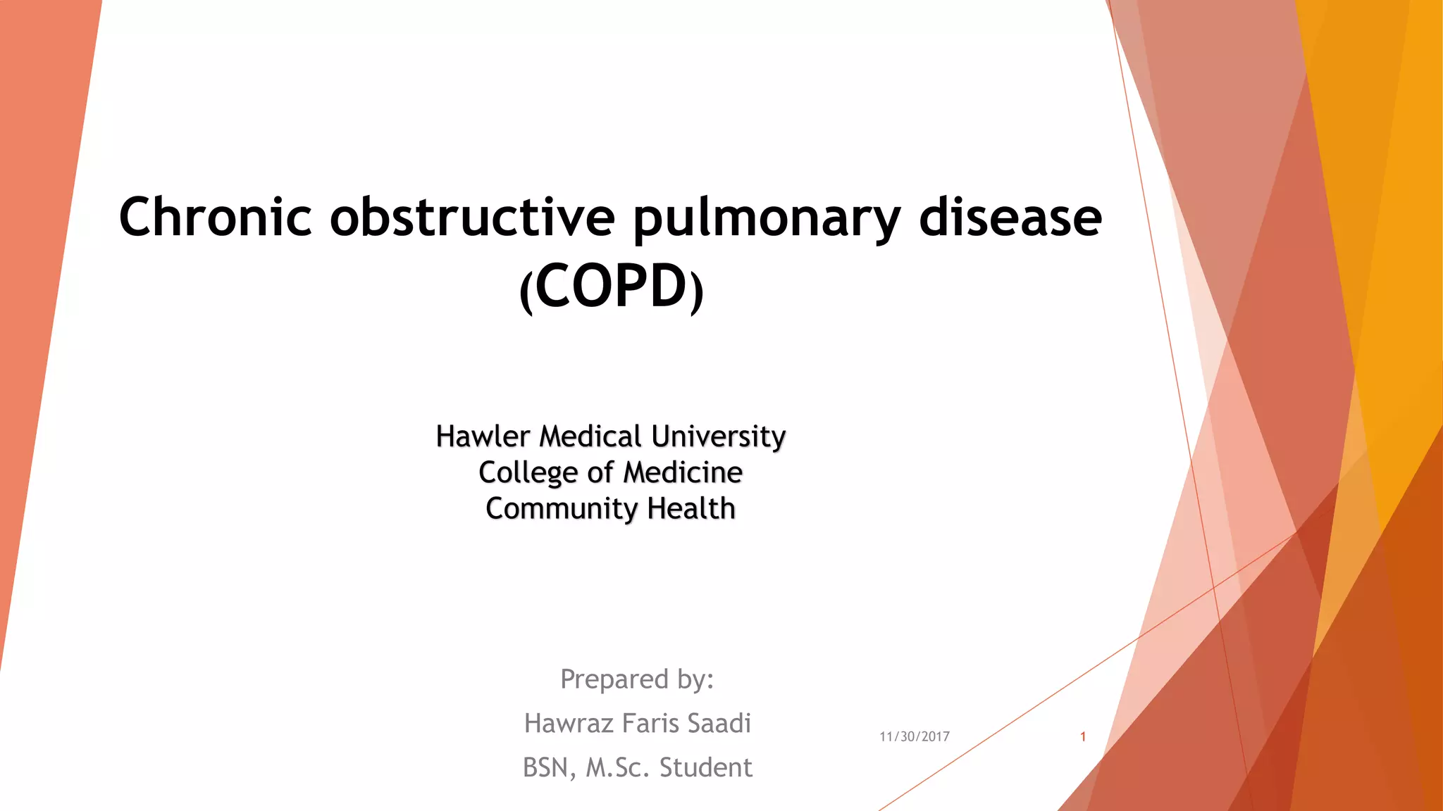 COPD | PPTX