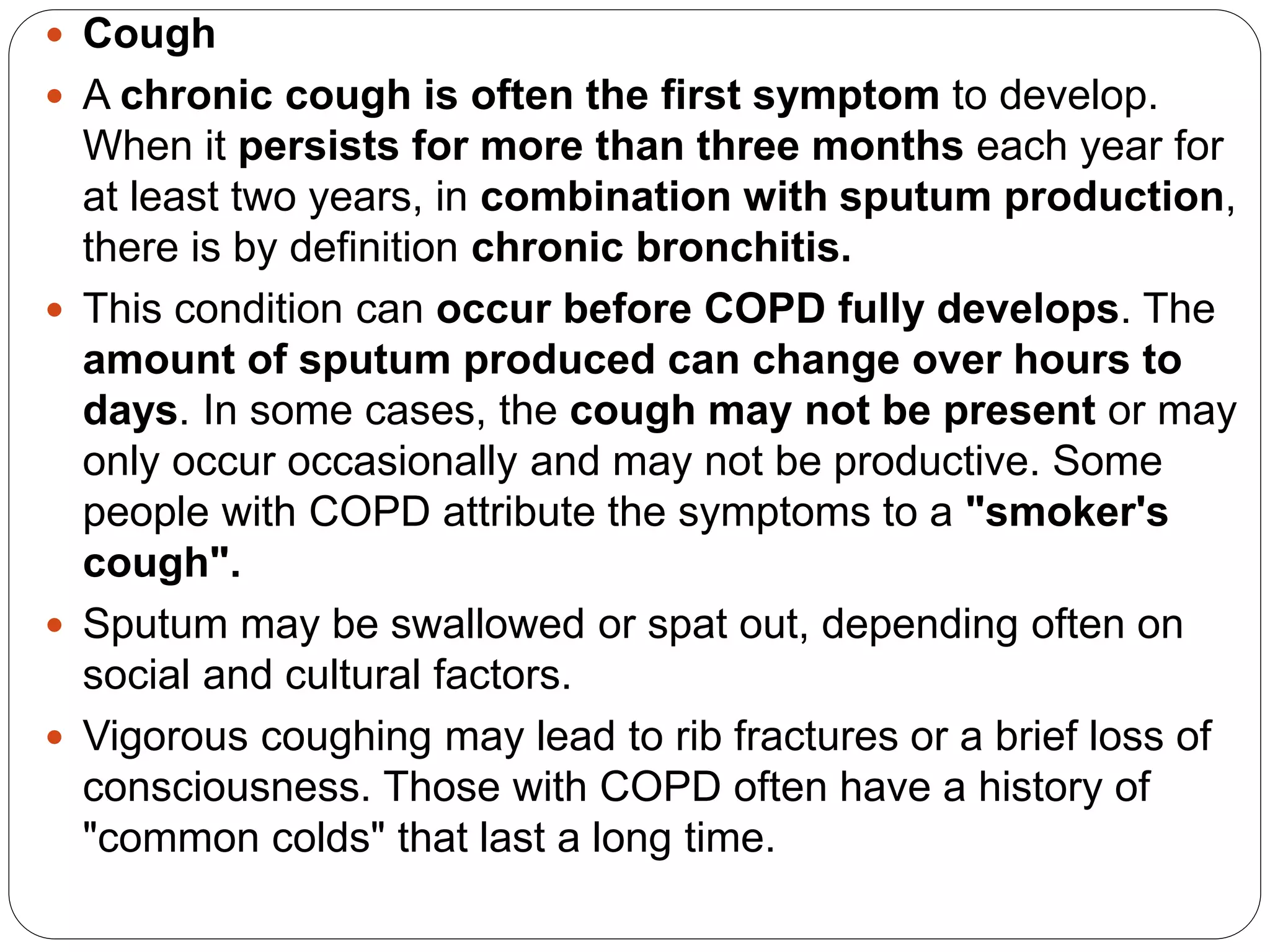 COPD - Chronic obstructive pulmonary disease - Aby | PPTX
