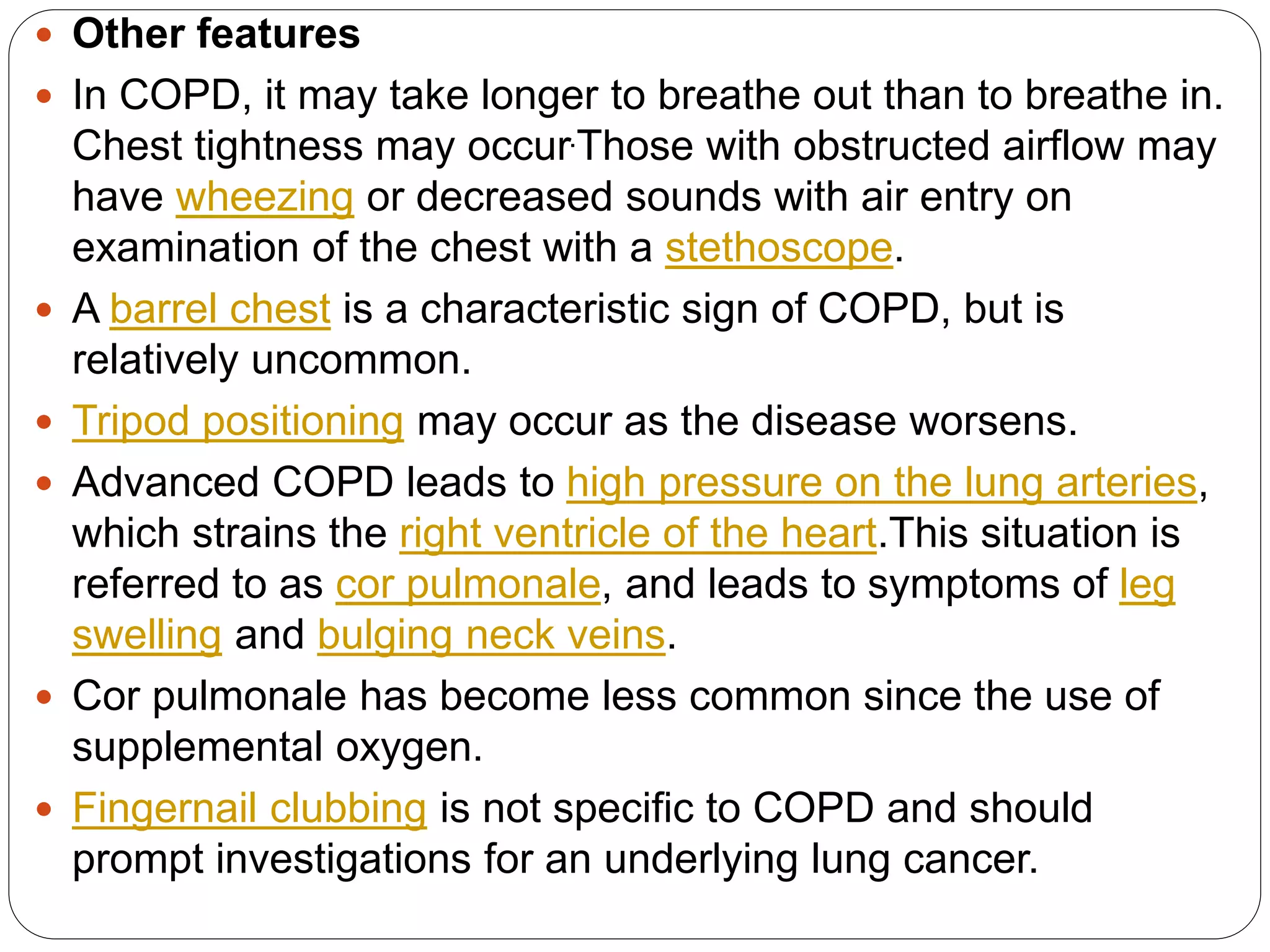 COPD - Chronic obstructive pulmonary disease - Aby | PPTX