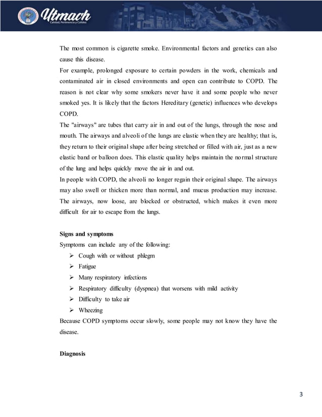 Copd | DOCX