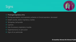 chronic obsrtuctive pulmonary disease | PPT