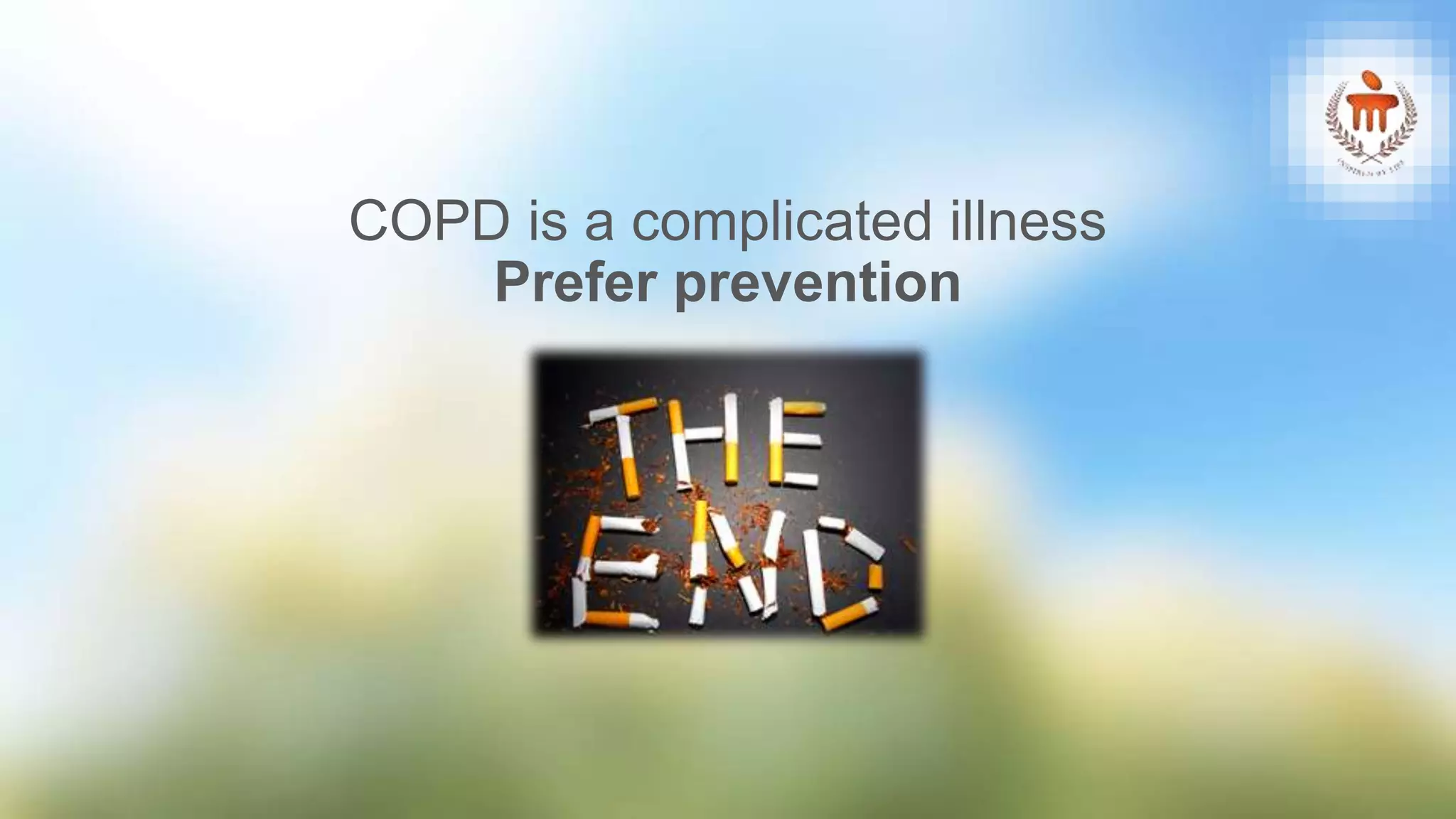 COPD - Chronic Obstructive Pulmonary Disease | PPTX
