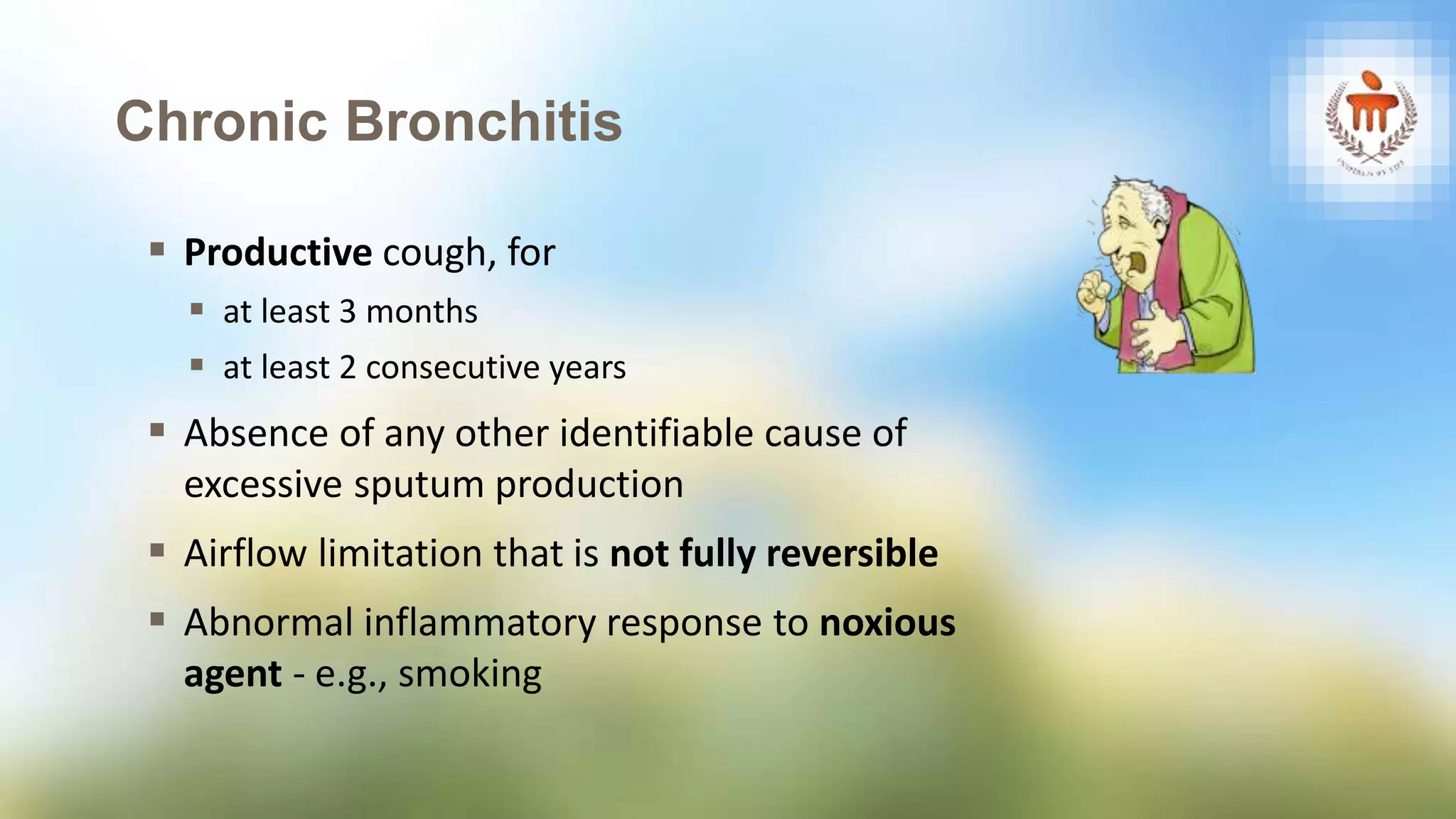 COPD - Chronic Obstructive Pulmonary Disease | PPTX