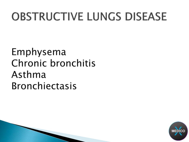 COPD - Chronic Obstructive Pulmonary Disease |medico X| Pathology | PPT