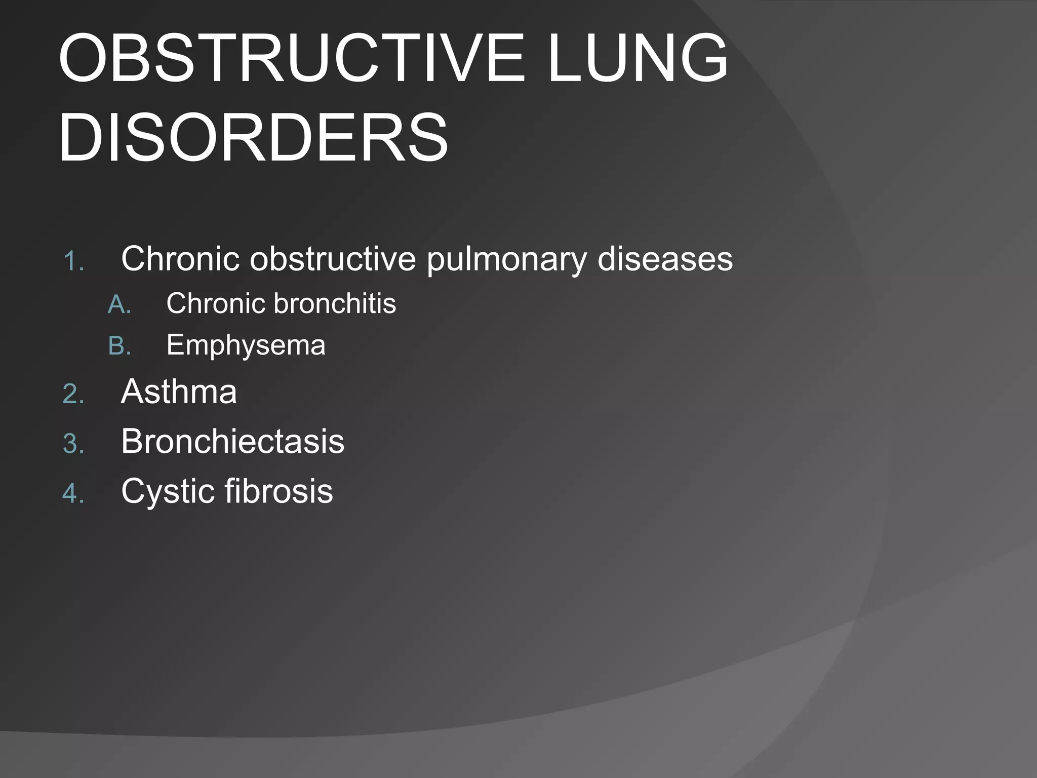 Chronic Obstructive Pulmonary Disease | PPT